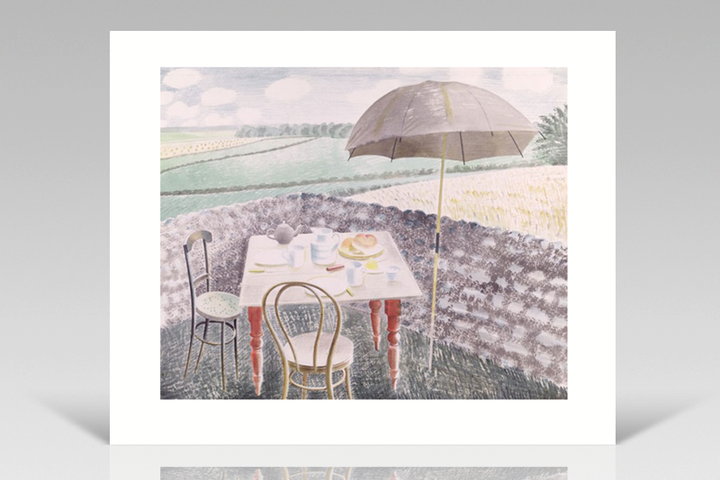 Eric Ravilious, Tea at Furlongs (1939)-Limited Edition Giclee Print